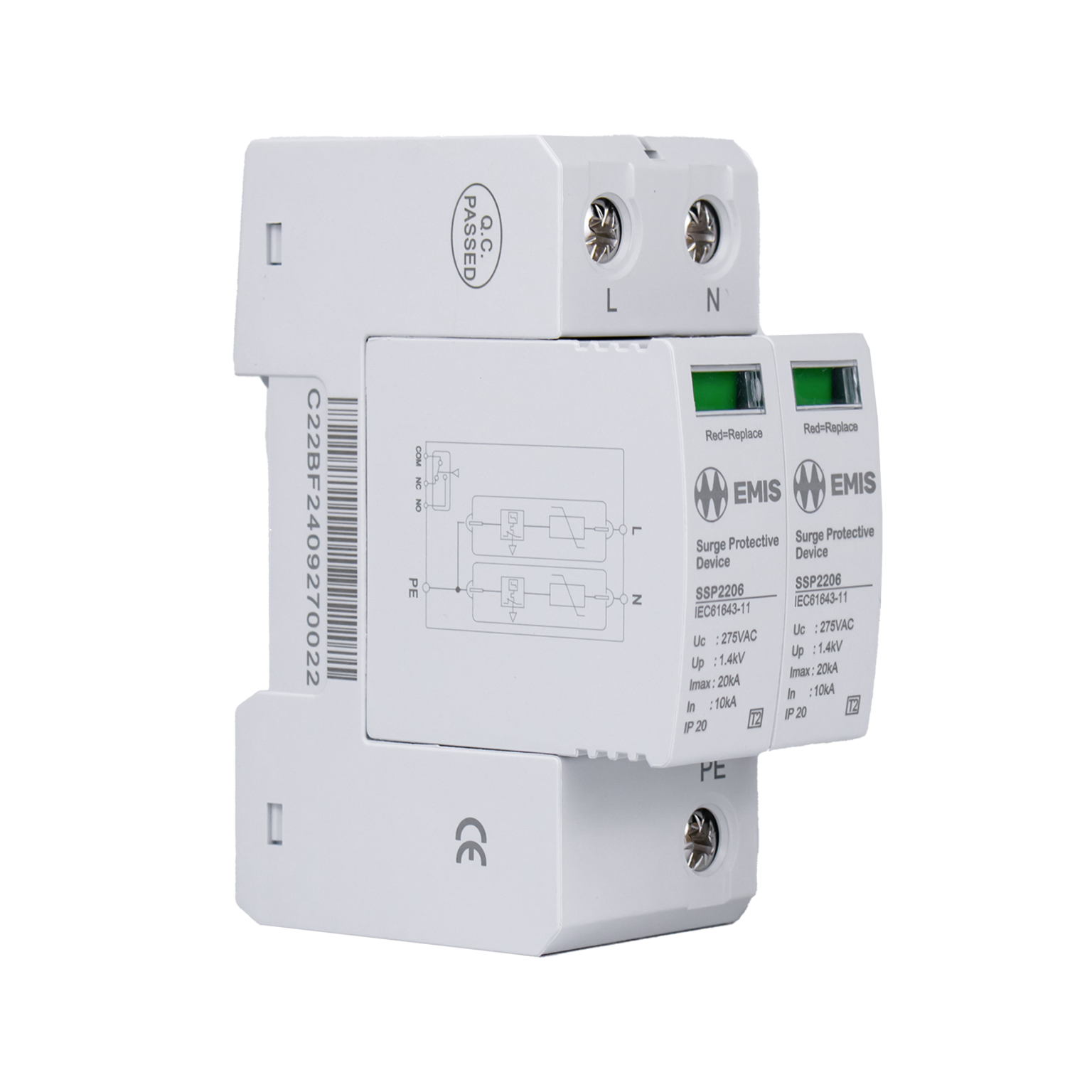 Single Phase Surge Protector - EMIS